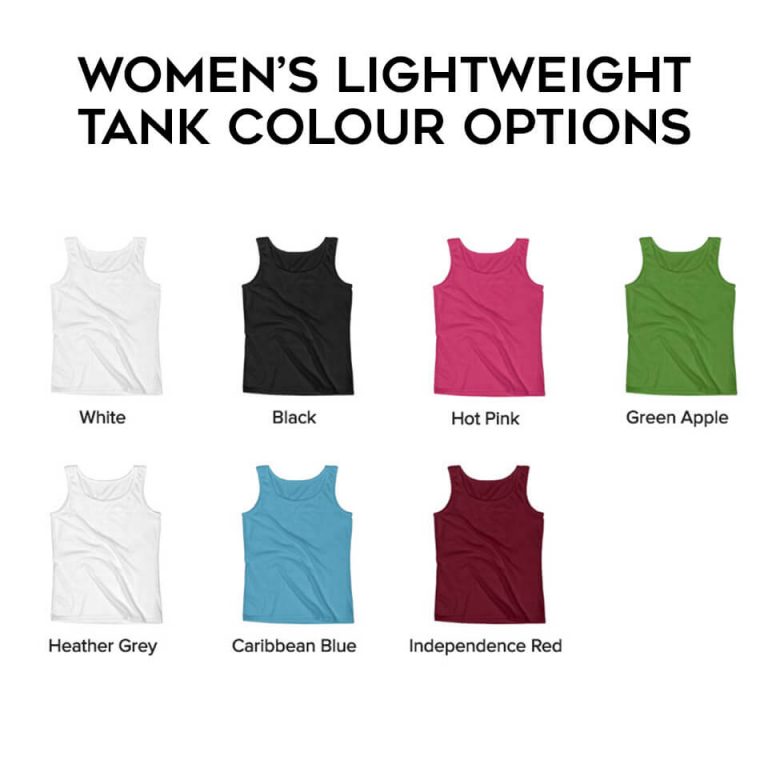 Customized Women’s Tank Top Printing - Personalized Tank Top Print