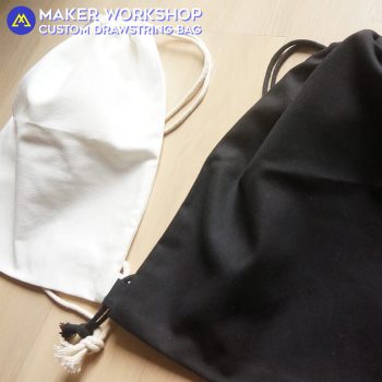 Custom Canvas Drawstring Bag Printing - Personalized Printing HK